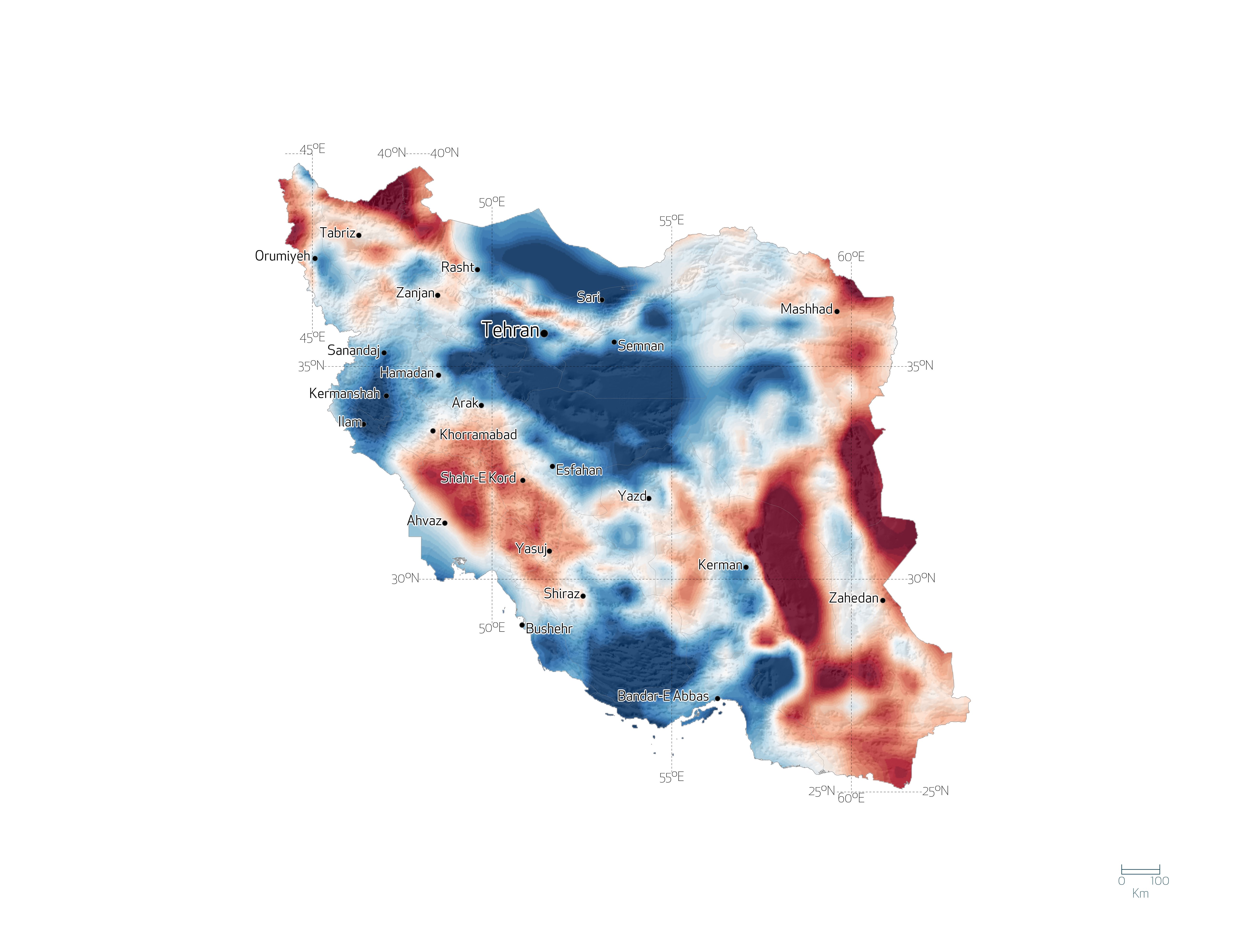 2017 Wind Anomalies in Iran